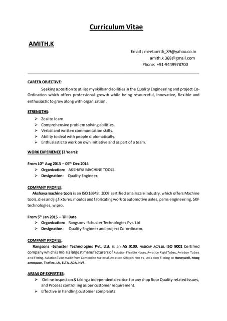 Purushothama_Resume | PDF