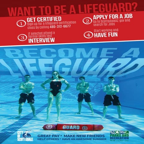 Lifeguard Recruitment Poster 5x7 | PDF