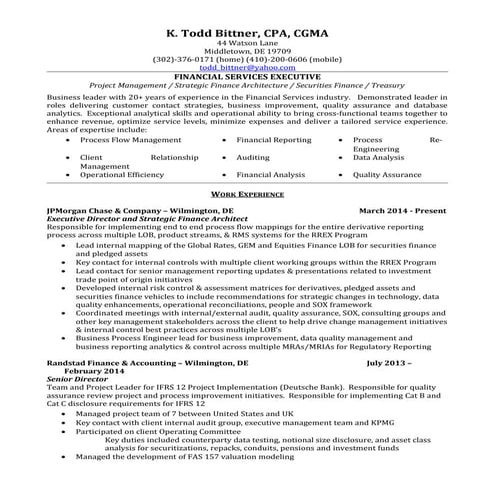 Todd Bittner Resume ver2 | DOC