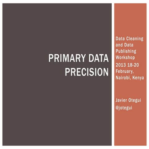 ASSESSMENTS-Primary-Data-Precision-Javier | PPT