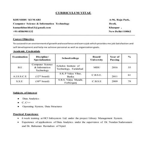 resume kusum yadav.9 | DOCX