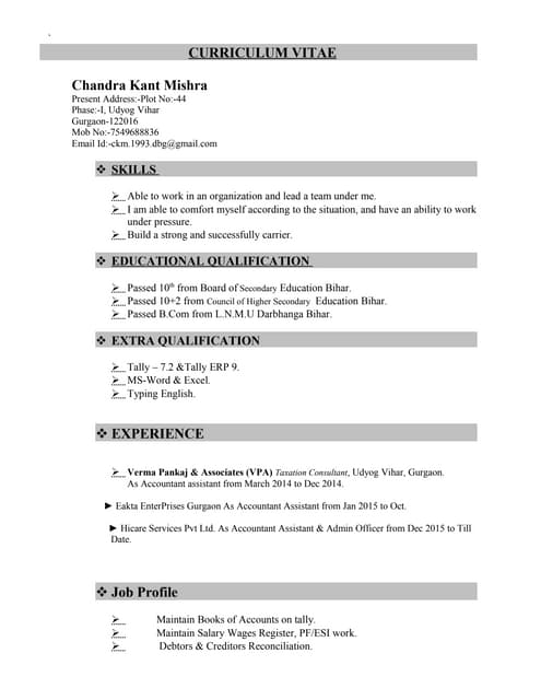 Jameela.banu Resume | DOCX | Business Accounting & Finance | Business