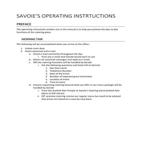 SAM Manual | DOCX