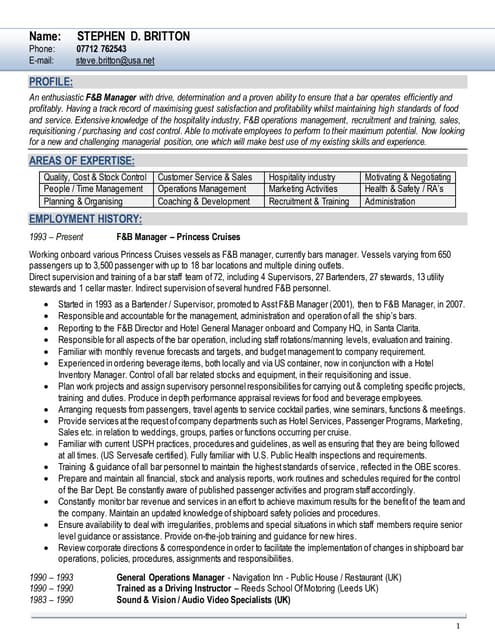Tony Dochev resume 2015 | PDF
