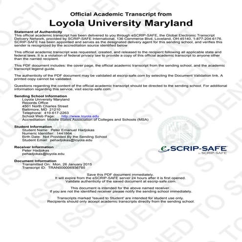 OFFICIAL_TRANSCRIPT | PDF | Undergraduate Education | College Education