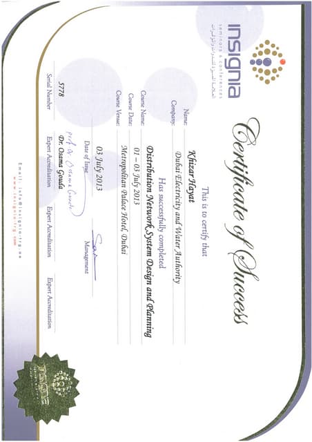 AR Training certificate | PDF