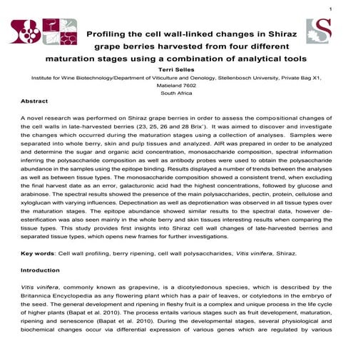 Lab report osmosis in grapes | PDF