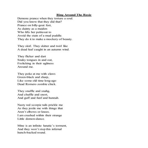 Ring Around The Rosie | DOCX