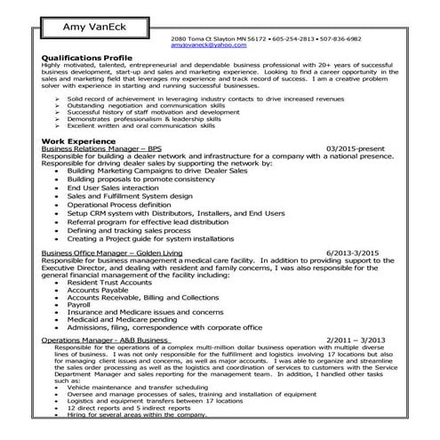 Amy Resume | DOCX