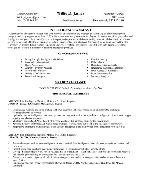 Resume Thomas Driscoll security | PDF