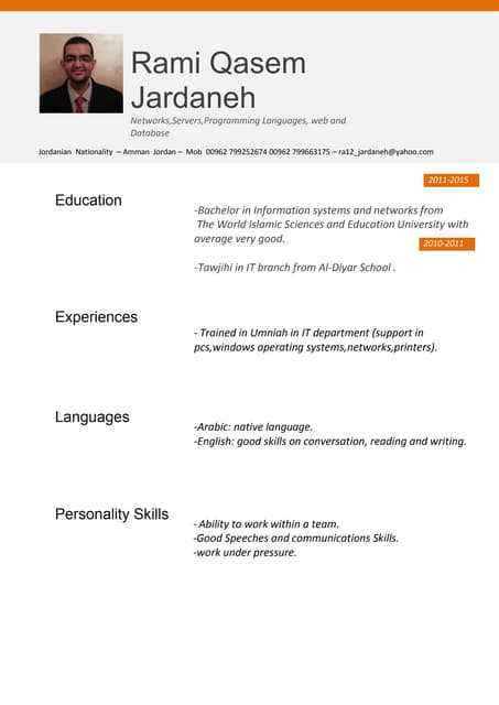 Charbel Nassar CV 2016 | DOCX