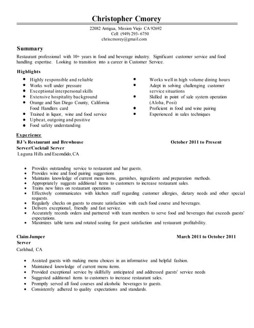 resume f | PDF