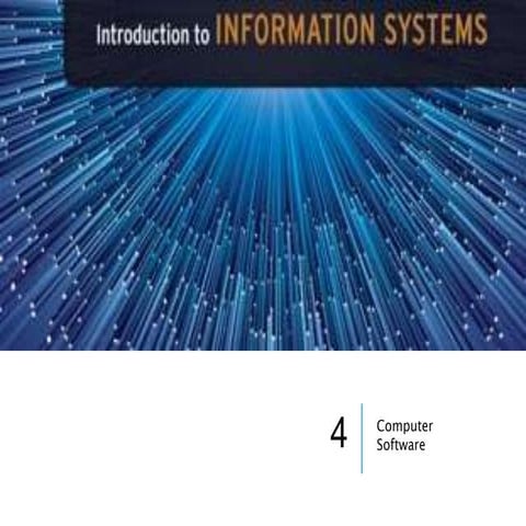 c4_computer_software.ppt | Operating Systems | Computer Software and Applications