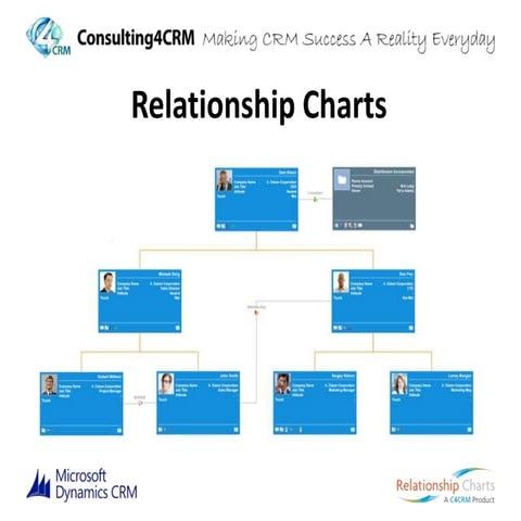 Relationship Charts for Microsoft Dynamics CRM | PPTX