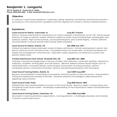 Publix Resume | DOCX