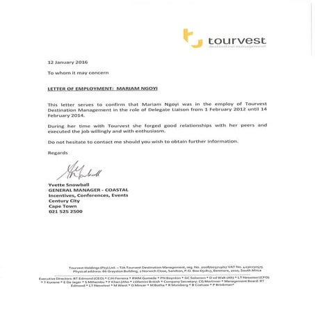 Reference Letter 2 | PDF