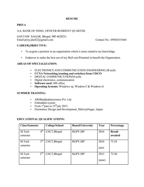 New Vikrant Resume 2 (1) | PDF