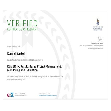 161208 - Results Based Project Management | PDF