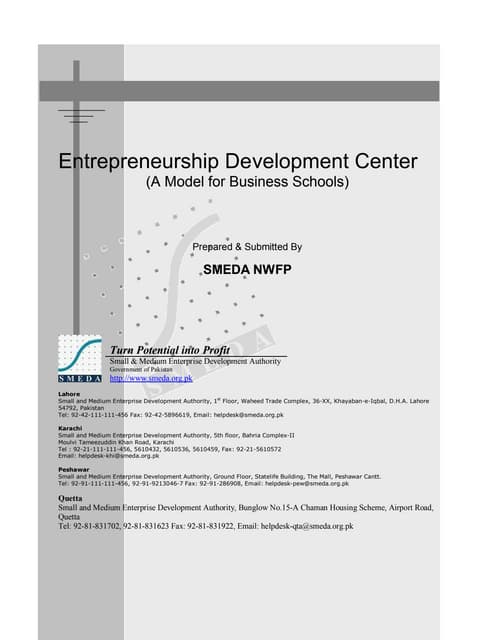 Center for innovation, incubation & entrepreneurship | PPT