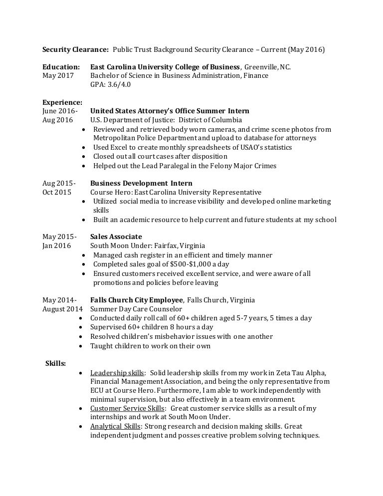 LinkedIn Resume LinkedIn Resume