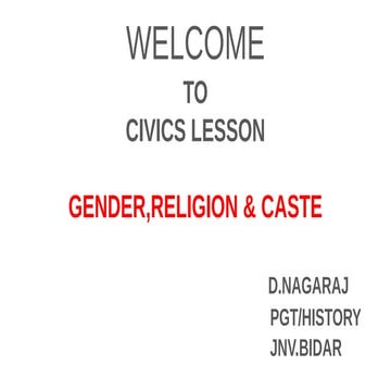 C4 Gender and Religion 1.pptx.pdf for class 9 social science | PPT