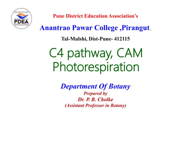 Cam pathway | PPTX | Chemistry | Science