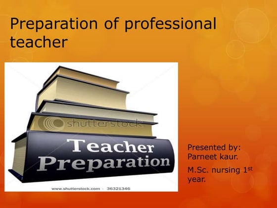Teacher Education: Pre Service CONCEPT AND IMPORTANCE | PPT