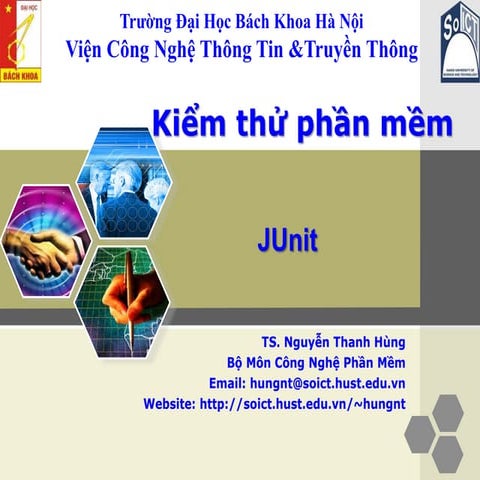 Unit Test with test JUNIT | PPT