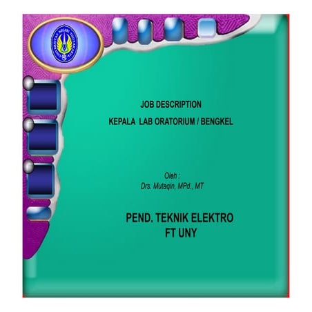 Job Description KEP. LAB | PDF