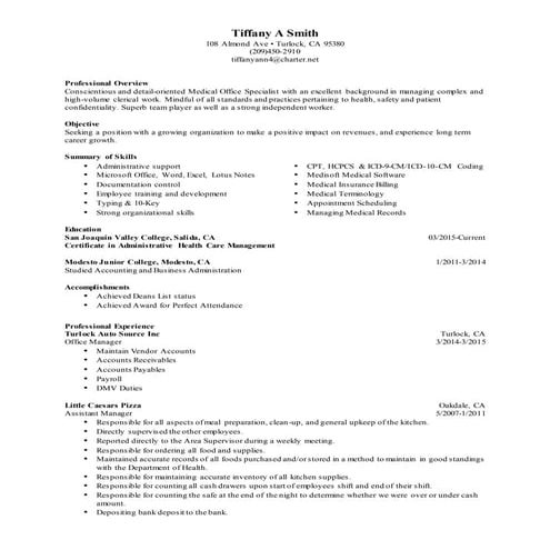 Jody Resume | DOCX