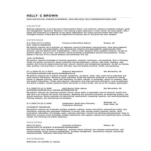 Noeleen Kelly CV September 2016 | DOCX