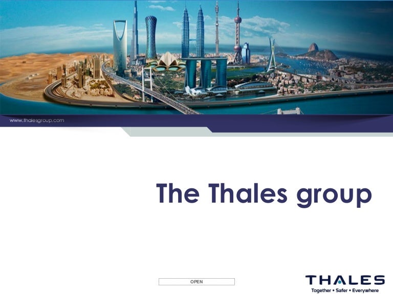 thales-corporate-presentation 2015