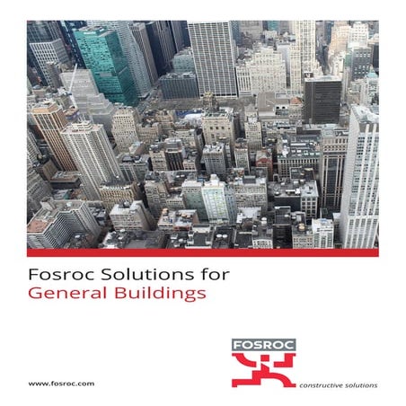 Fosroc waterproofing-brochure (1) | PDF