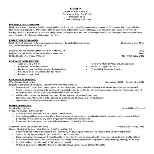 Travis Hill Resume Dec | DOCX