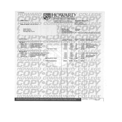 TRANSCRIPT PDF | PDF