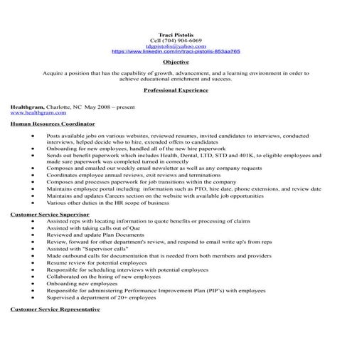 Lyndsey's resume | PDF