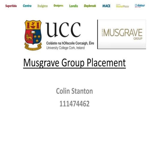 Musgrave Group Presentation | PPTX