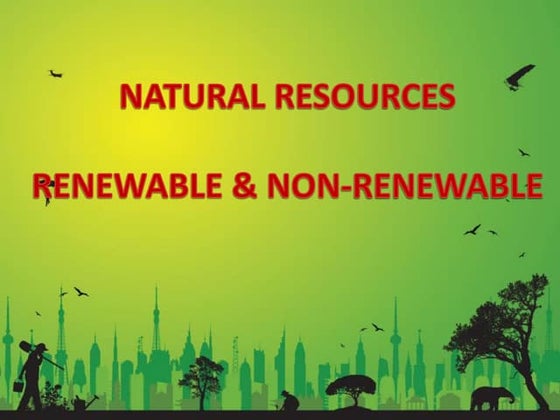 Presentation renewable energy resources | PPT