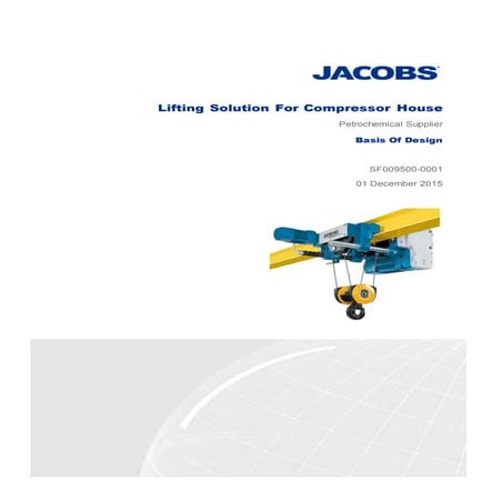 Lifting Solution For Compressor House | DOCX