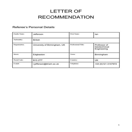 DavidB Recommendation-LawrenceWSChan2016Career | PDF