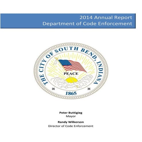 2014 Code Enforcement Annual Report | PDF