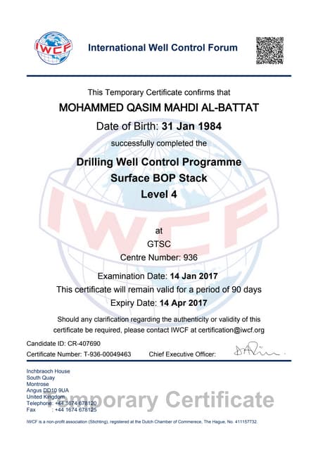 Tem Certificate - NICHOLAS UDOH | PDF