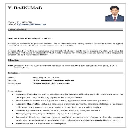 Rajkumar CV | DOC