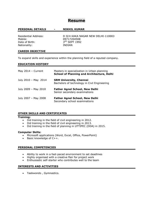 Suruchi resume | PDF