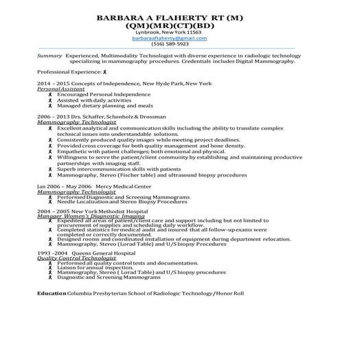 BARBARA A FLAHERTY RT | PDF