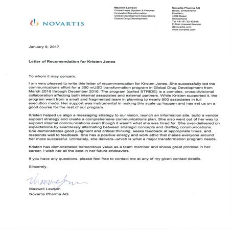 Signed Letter of Recommendation for Kristen Jones 09JAN2016 | PDF