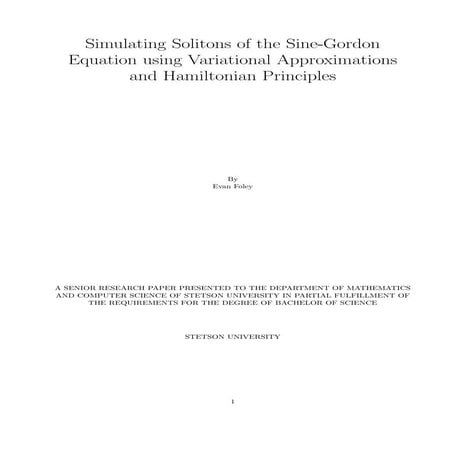 Senior Research paper | PDF