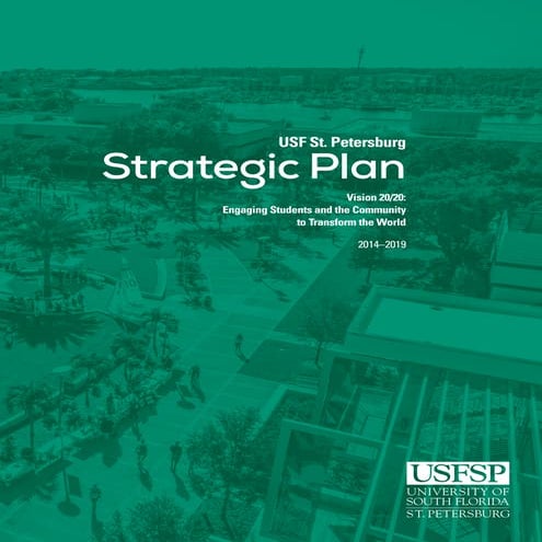 USFSP Vision 20:20 Strategic Plan | PDF