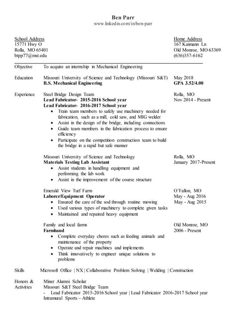 Resume Final Draft | PDF