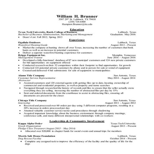 Resume - Updated | DOCX